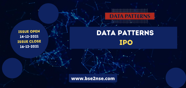 Data Patterns (India) Limited IPO Details
